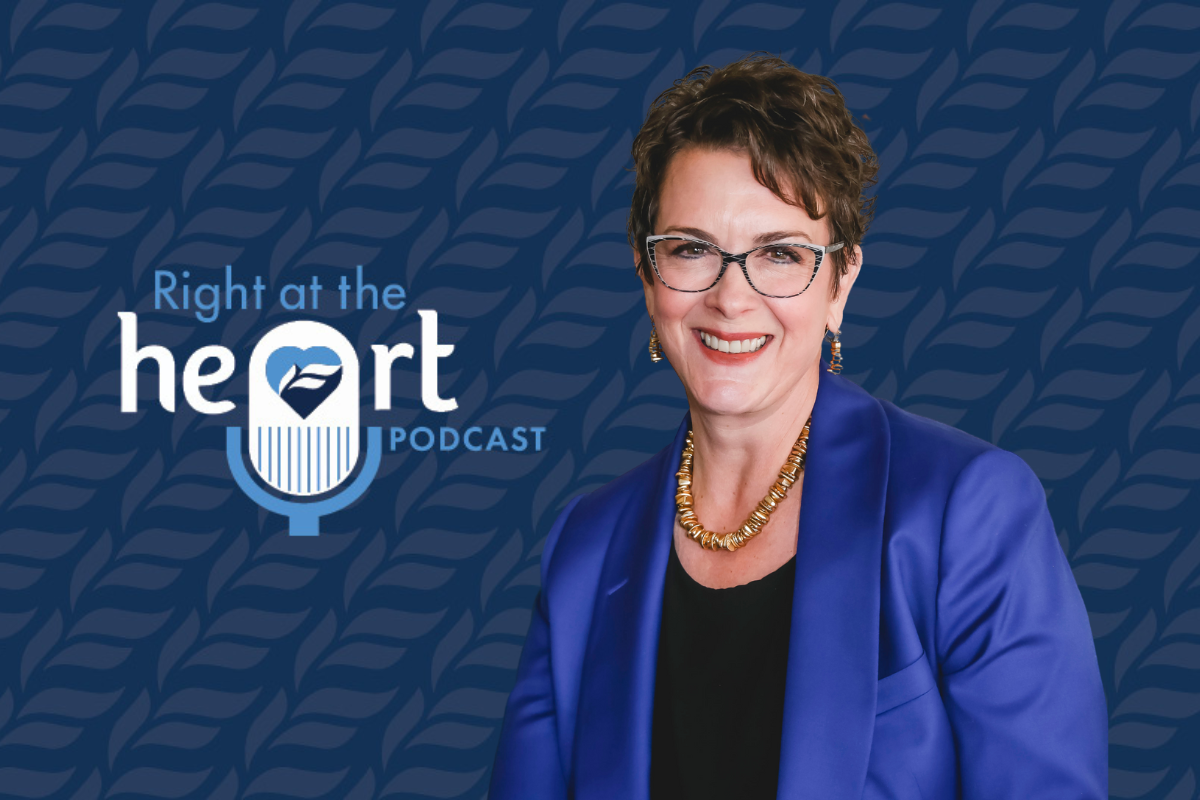 Podcast Episode 37 - OKC Bombing Survivor Amy Downs • Right at the Heart